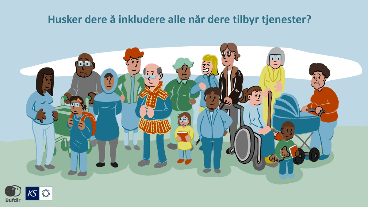 Nytt e-læringskurs om likestilling, inkludering og mangfold | Bufdir